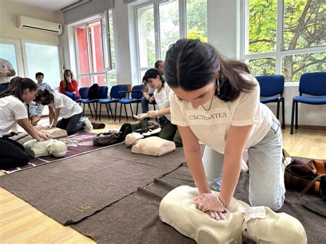 Областно състезание на ученически екипи по първа долекарска помощ Български Червен Кръст Пловдив