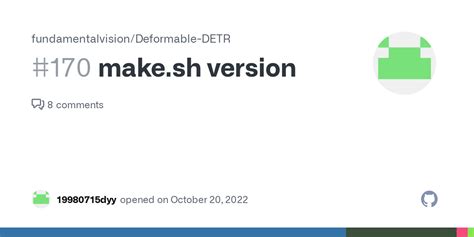 Makesh Version · Issue 170 · Fundamentalvisiondeformable Detr · Github