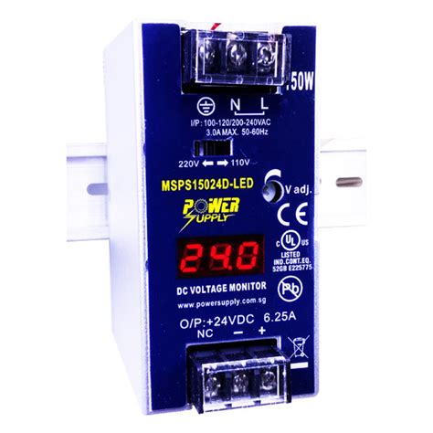 Din Rail V DC Output Motion Solution Pte Ltd
