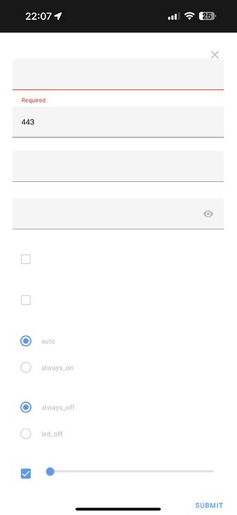 UniFi Protect Integration Nothing To See At Configuration Third Party Integrations Home