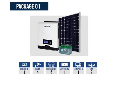 1kv Solar Inverter Solution Prolink Ips Haus V 1km 12 Hybrid Inverter With Battery And Solar
