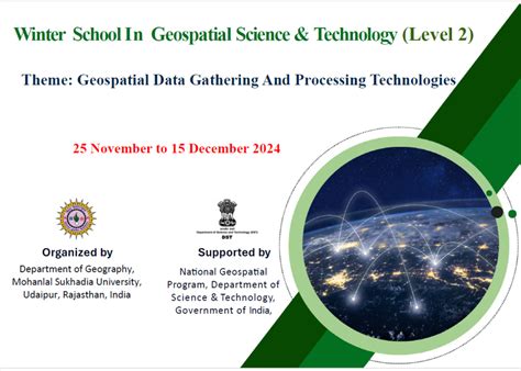Training Programmes To Level INDIA GEOSPATIAL EDUCATION