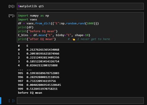 Vaex Process Stuck In The Spyder Ipython Console Only · Issue 16183