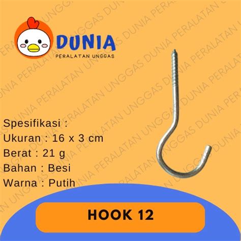 Jual HOOK 12 PER PCS Shopee Indonesia