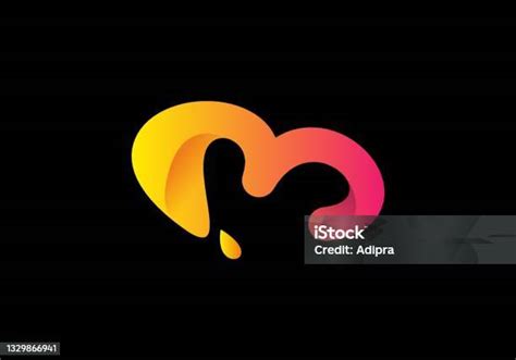 M 초기 문자 디자인의 그라디언트 칼라 옐로우 핑크 알파벳 M에 대한 스톡 벡터 아트 및 기타 이미지 알파벳 M 0명 개념 Istock