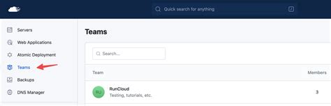invite a user to your runcloud account runcloud docs