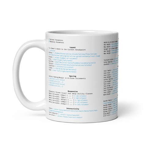 tailwind css cheat sheet artofit