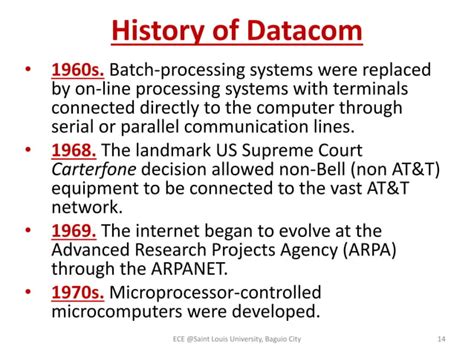 Datacom Module 1 Introduction To Data Communications Pptx