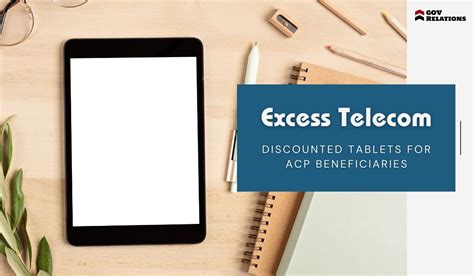ACP Beneficiaries Access Discounted Tablets Through Excess Telecom