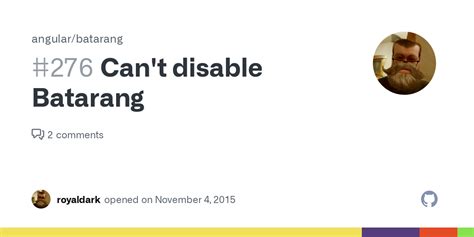 can t disable batarang · issue 276 · angular batarang · github
