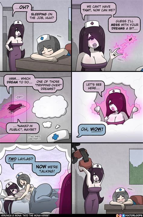 Veronica And Mona Into The Monaverse By Doctorloops On Deviantart