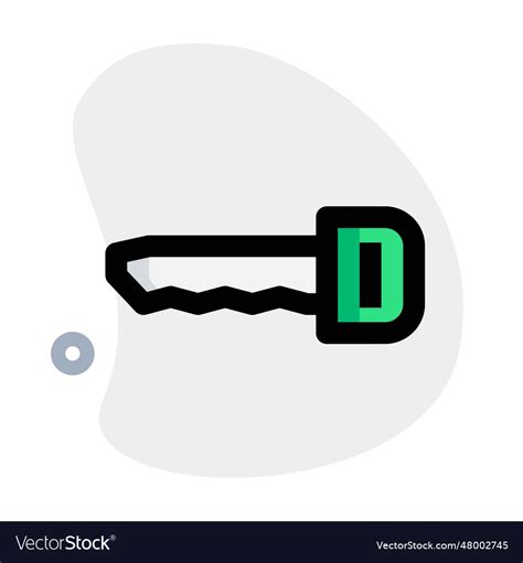 Key Used To Unlock Software Or Programs Royalty Free Vector