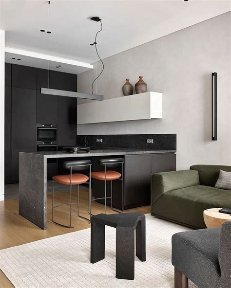 Дизайн квартиры 67 кв метров для девушки Kitchen Room Design House Interior Kitchen Interior