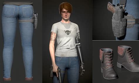 3d Realistic Character Game Character Ue5 Control Rig Metahuman Unity
