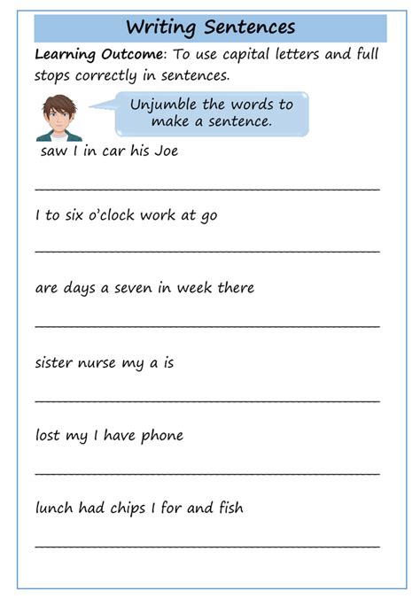 English Functional Skills Entry Level Writing Capital Letters And Full Stops Inspire And