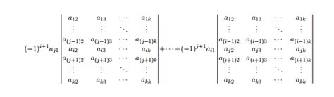 Linear Algebra Inductive Proof Of Swapping Rows In An Determinant