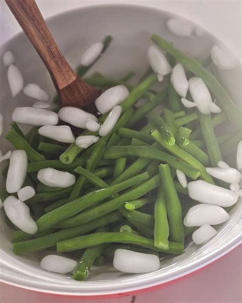 Haricots Verts Amandine Green Beans With Almonds Carne Diem