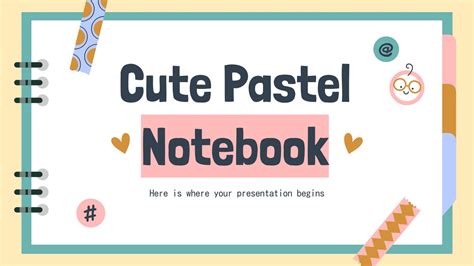 Notebook Background Powerpoint