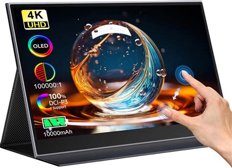Uperfect 4k Oled Touchscreen Portable Monitor With India Ubuy