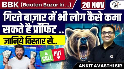 How To Make Profit In A Falling Market Learn The Strategies By