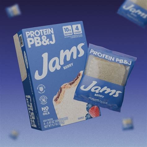 Protein Pbandj Sandwiches Jams Protein Pbandj Contains 10 Grams Of