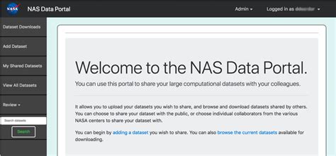 submitting datasets to the nas data portal hecc knowledge base