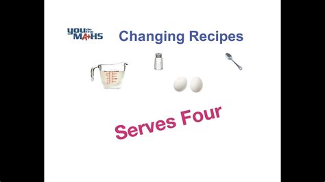 Ratios Changing Recipes YouTube