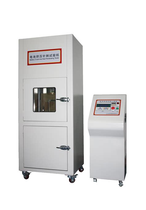 Lithium Battery Crush Penetrate Testing Equipment Battery Safety