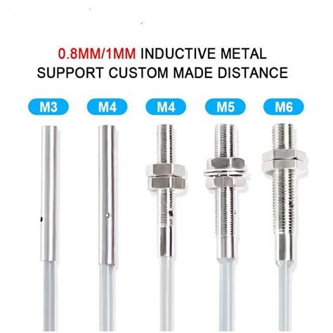 M5 Proximity Sensor Inductive Miniature Type 1 0 Mm Distance