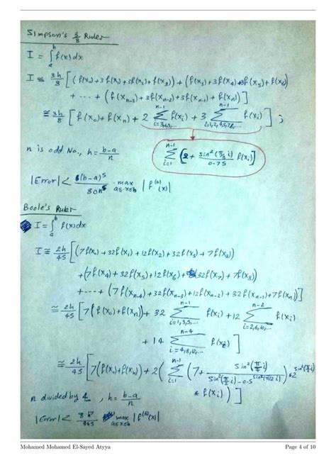 Numerical Integration Pdf Physics Science
