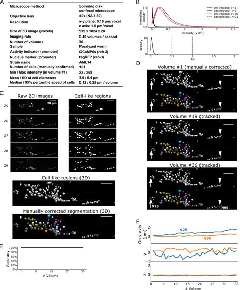 figures and data in 3deecelltracker a deep learning based pipeline for