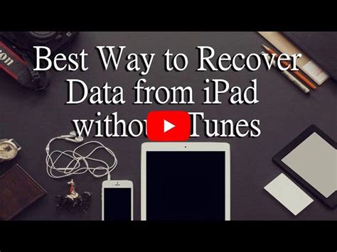 How To Recover Ipad Without Itunes