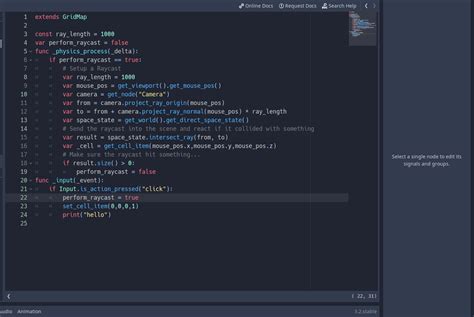 Using Gridmap Ingame But With 3d Rgodot