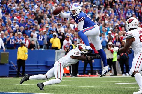 3 Takeaways From Bills Cardinals Josh Allen Brings Back The Hurdle In