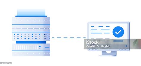 서버 및 랩톱 프로그래밍 개념입니다 평면 벡터 일러스트 개념에 대한 스톡 벡터 아트 및 기타 이미지 개념 과학 교환 Istock