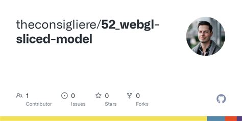 github theconsigliere 52 webgl sliced model