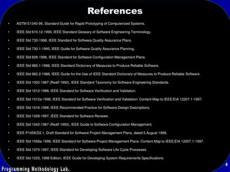 Ppt Ieee Recommended Practice For Software Requirements Specifications Ieee Std 830 1998