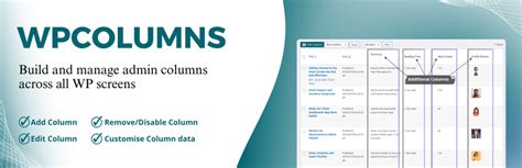 Wp Admin Columns Easy Admin Columns Builder For Wordpress Custom Post Types Taxonomy Users