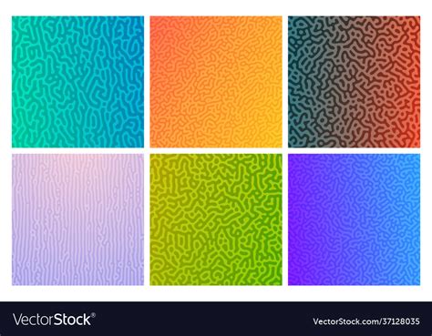 Turing Reaction Colorful Background Royalty Free Vector
