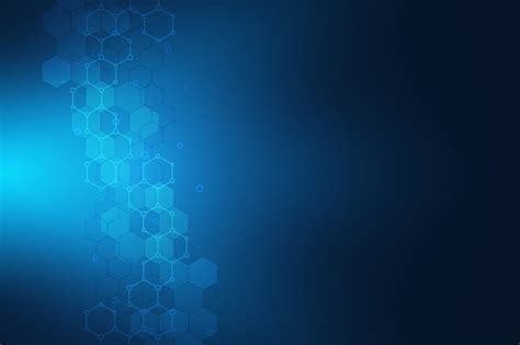 분자 구조 및 화학 공학 기하학적 배경 텍스처 육각형 패턴의 추상 배경입니다 의료 또는 과학 및 기술 현대적인 디자인에 대 한 벡터 일러스트 0명에 대한 스톡 벡터 아트 및