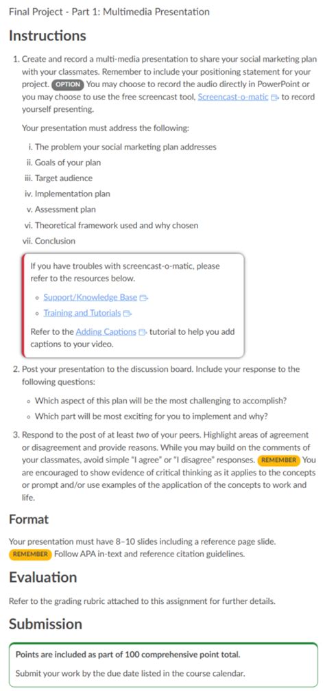 Accessibility Example