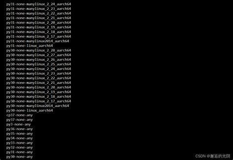 Error Could Not Find A Version That Satisfies The Requirement Xxx 解决方案