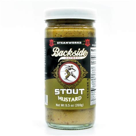 Steamworks Backside Stout Mustard Dietz Market