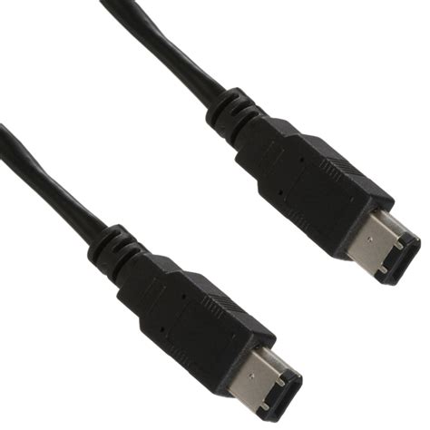Кабель FireWire (IEEE 1394) 6p/6p black 1.2m пакет ::atcom.ua