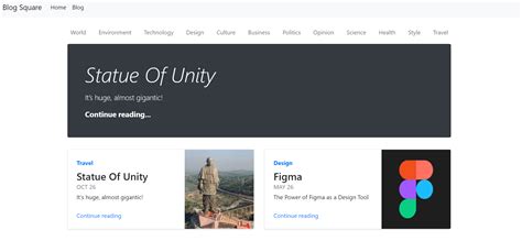 Github Roughking Blogsquare This Is Full Stack Blog Application Made Using Django And React