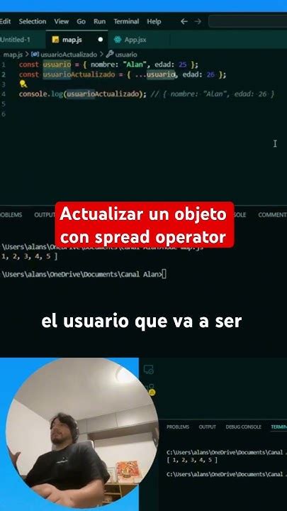 Cómo Actualizar Objetos Con Spread Operator 🤔 Javascript Codinglife