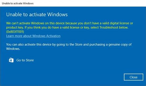 How To Fix Windows Activation Error X F