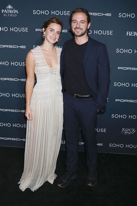 Emma Watson And Brother Alex At Soho House Nyfw Event Photos Hollywood Life