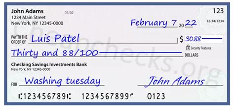 How To Write A Check For 30 Dollars Cheap Checks
