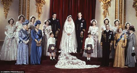 Queen Elizabeth Wedding Photos